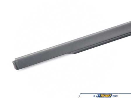 51357060250 - Genuine BMW Matte Black Channel Cover/Seal - Rear Right ...