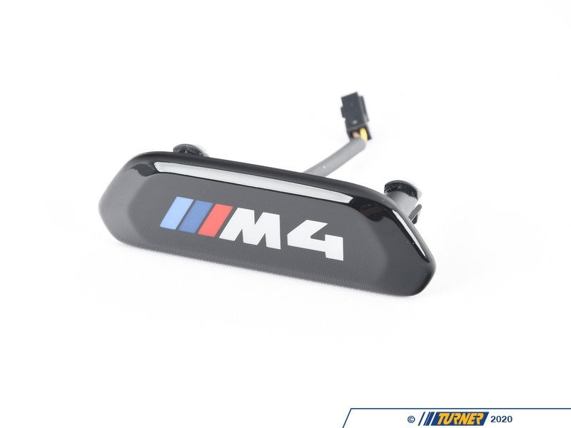 52109503039 - Genuine BMW Black Illuminated M3 Backrest Trim - F82 F83 ...