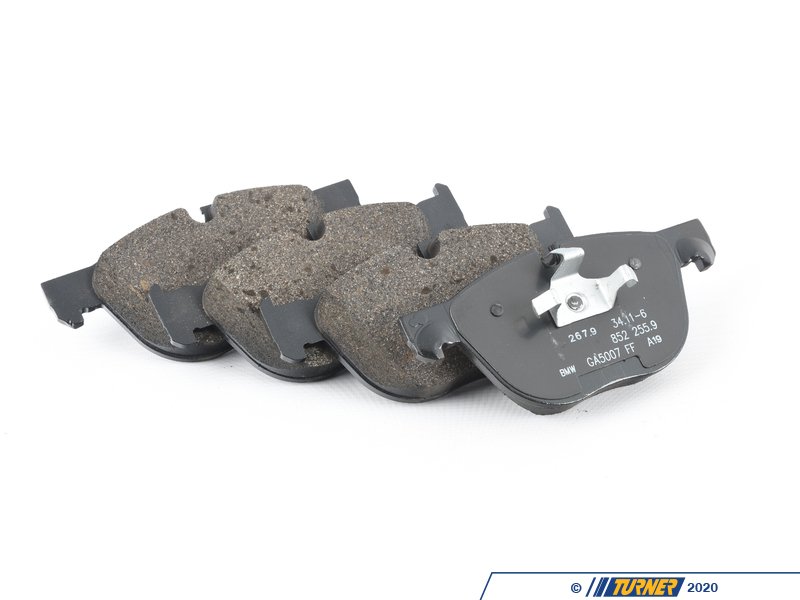 34112413068 - Brake Pad Set W/ Sensors - Front - E70, E71, F15 | Turner ...