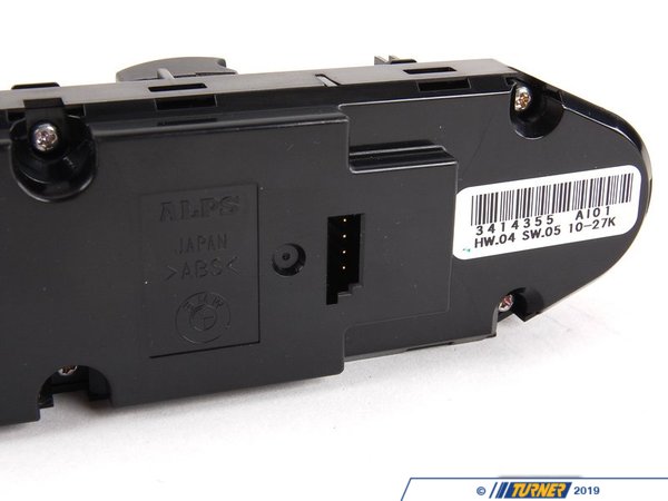 61313414355 - Genuine BMW Window Switch - Left - E83 X3 M54 N52 ...