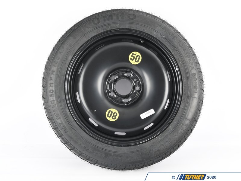 36116851507kt - 17" Emergency Spare Wheel/Tire Set | Turner Motorsport