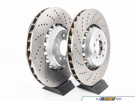 34118072017KT - Genuine BMW Front Brake Rotors - (400x38mm) - F80 F82 ...