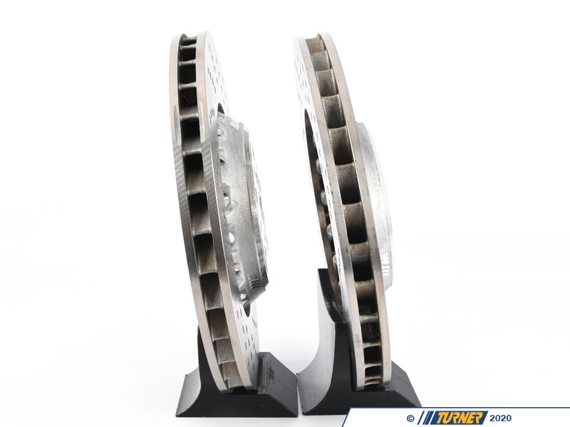 34118072017KT - Genuine BMW Front Brake Rotors - (400x38mm) - F80 F82 ...