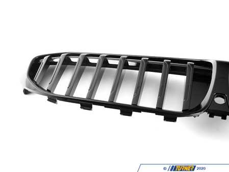 51138072086 - Genuine BMW Front Kidney Grilles - Shadow-Line Black ...