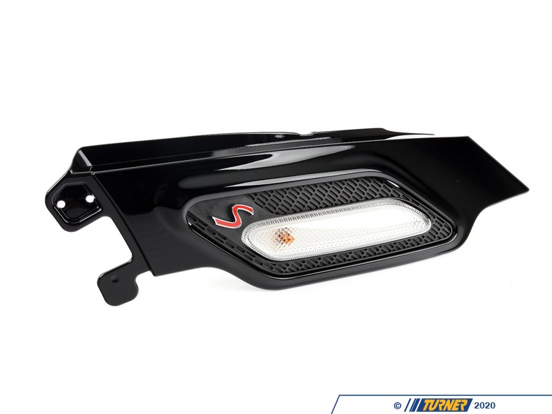 51139812907 - Genuine MINI Trim, Side Turn Signal, Left Black ...