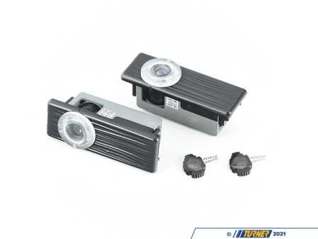 63312468386 - BMW LED Door Light Projectors - 68mm | Turner Motorsport