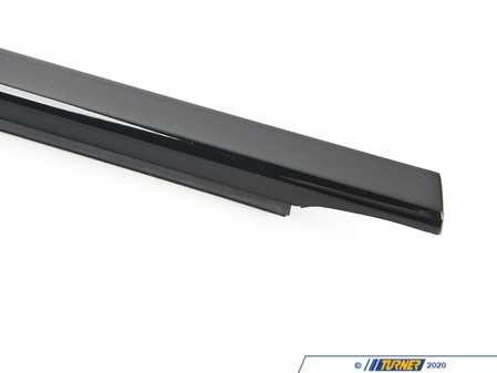 51357404030 - Window Well Strip - Door - Outer Rear - Gloss Black - F90 ...