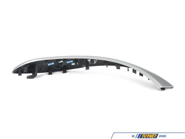 51417460302 - Trim Cover Pull Strap - Right - Carbonschliff - F30, F31 ...