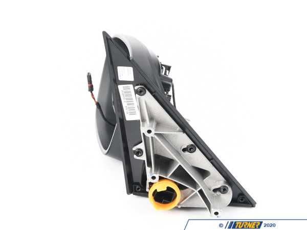 51167264113 - Genuine BMW Exterior Mirror, No Lens, Heated, Left ...