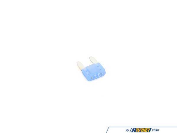 61136917404 - Genuine BMW Fuse MINI, Blue - 61136917404 | Turner Motorsport