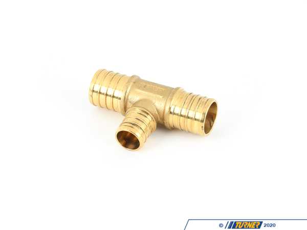 11539845352 - Coolant Pipe - Brass T Fiting | Turner Motorsport