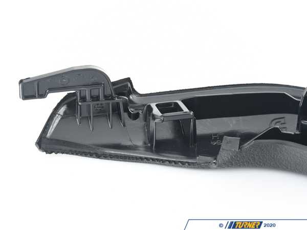 51417246213 - Genuine BMW Trim Cover, Pull Strap, Left Schwarz ...