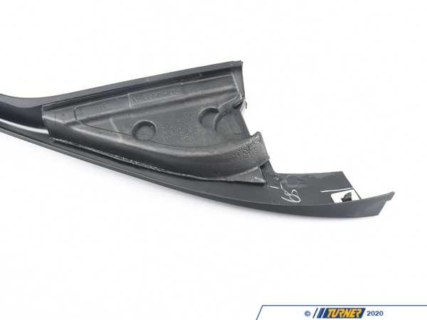 51337205583 - Genuine BMW Cover, Window Frame, Door Front Left ...