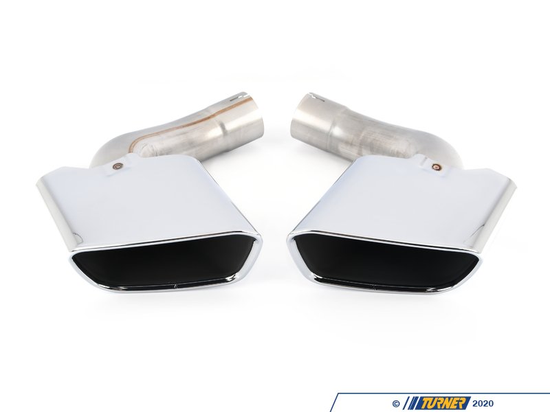 18302349679 - Genuine BMW Tailpipe Tip, Chrome | Turner Motorsport