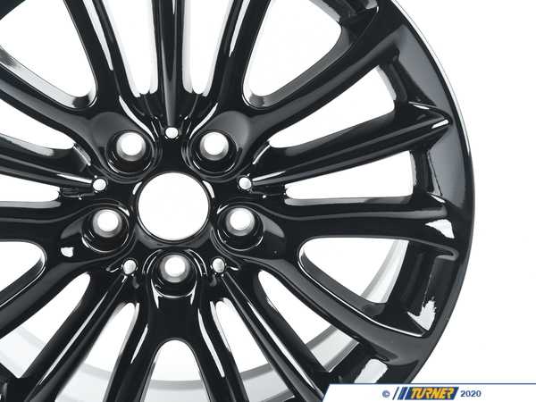 36116856046 - LIGHT ALLOY RIM, BLACK | Turner Motorsport