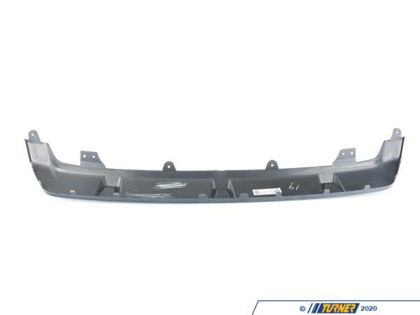 51128099114 - SKID PLATE, REAR, PRIMED | Turner Motorsport