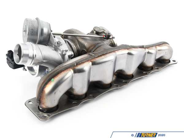 11657636423 - BorgWarner Turbocharger with Exhaust Manifold - E70 E71 ...