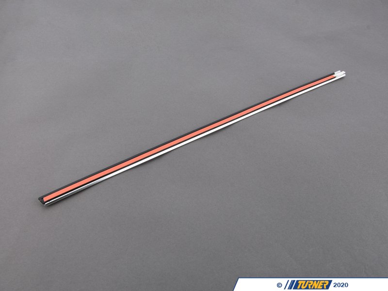 51363401401 - Genuine BMW Finisher, Side Window, Rear Left Chrom ...