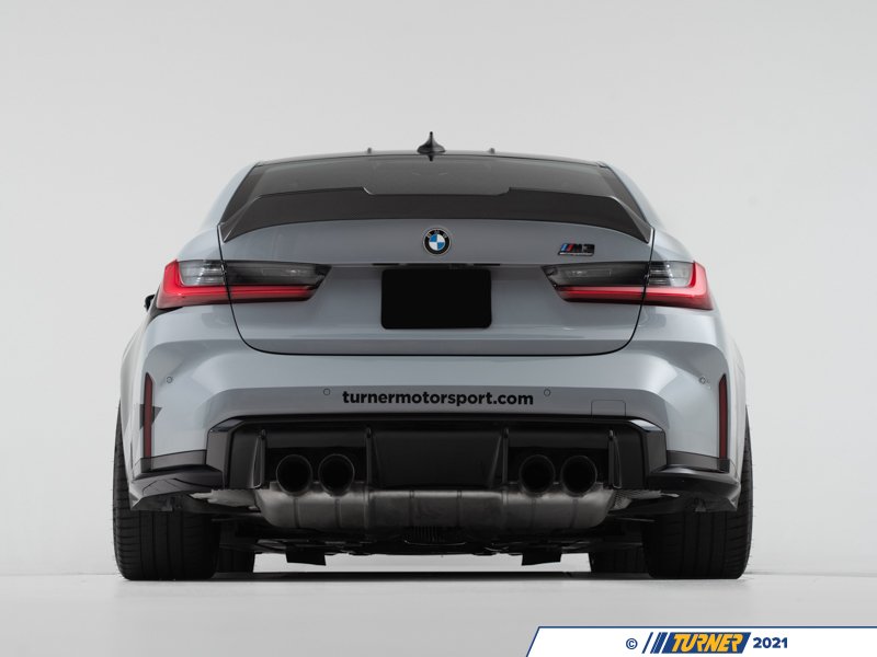008779LA01 - Turner Carbon Fiber High Kick Rear Spoiler - G80 M3 ...