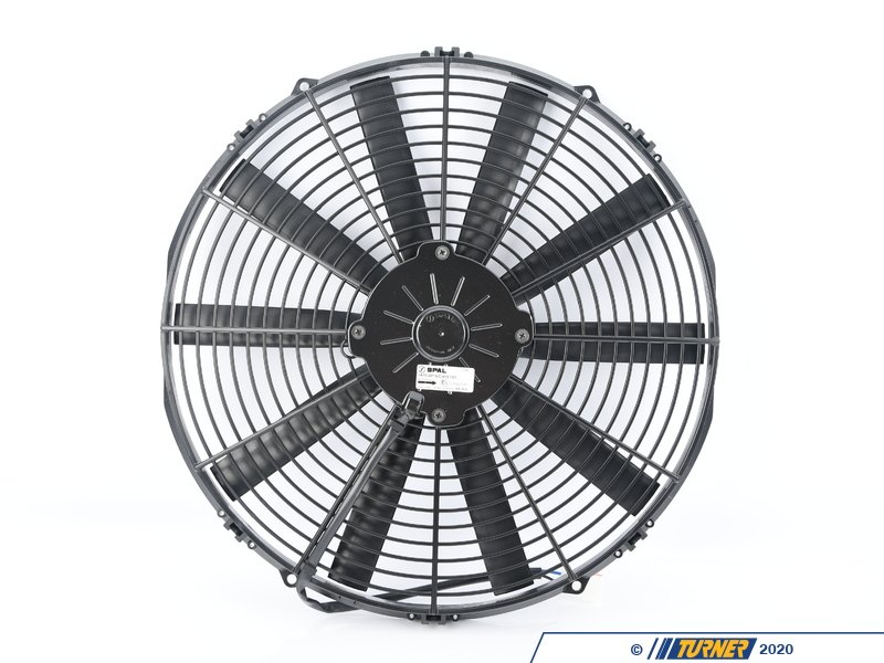 30100401 - Universal 16" Low profile Electric pusher Fan - Black ...