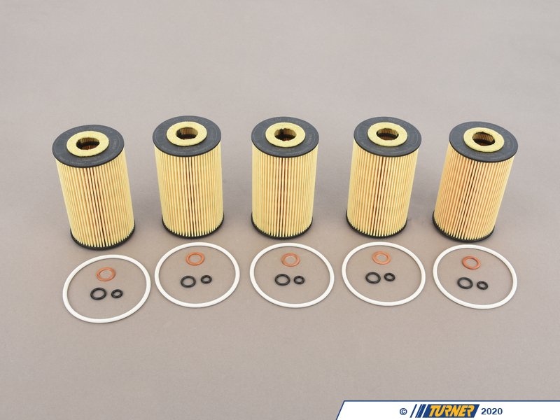 11421716192 - OEM Hengst Engine Oil Filter - Pack of 5 - M42 1.8L, M44 ...