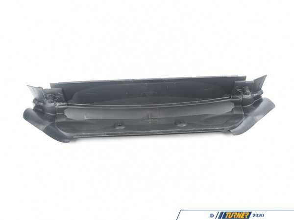 51717169421 - Center Rain Tray / Engine Bay Partition - E70 E71 ...