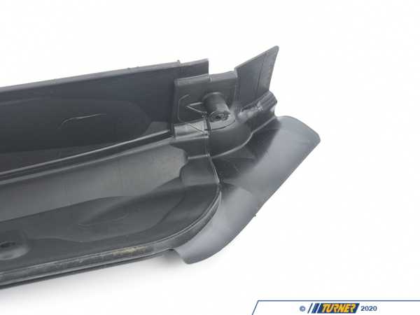 51717169421 - Center Rain Tray / Engine Bay Partition - E70 E71 ...