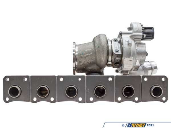 11657648913 - OEM BorgWarner N55 Turbocharger - Electronic Wastegate ...