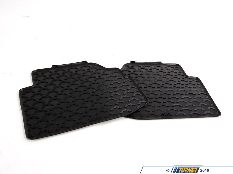 51470427561 - Genuine BMW Kit Rubber Floor Mats Rear - 51470427561 ...