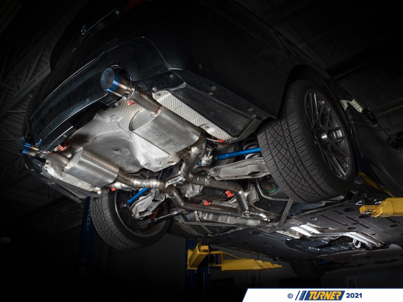 003378tms08KT - Turner Motorsport Titanium Valved Catback Exhaust - E92 N54/N55 | Turner Motorsport