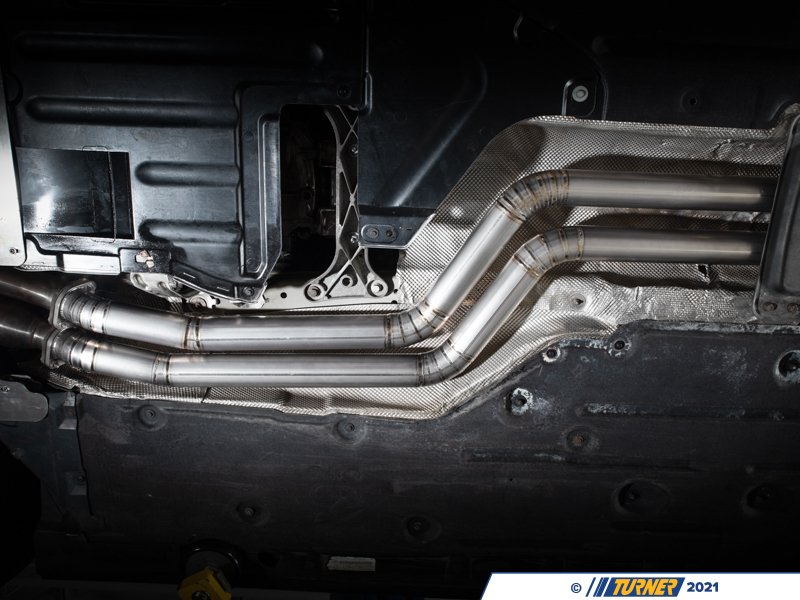 003378TMS - Turner Motorsport Titanium Valved Exhaust - E90 335 N54/N55 ...