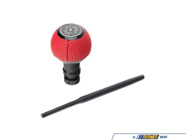 GS2-BMA-1SRC - BFI GS2 Automatic Shift Knob - Black w/ Rosso Centaurus ...