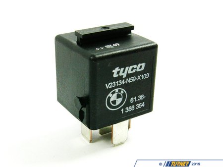 61361388364 - Genuine BMW Relay, Two-pole Make Contact 61361388364 ...