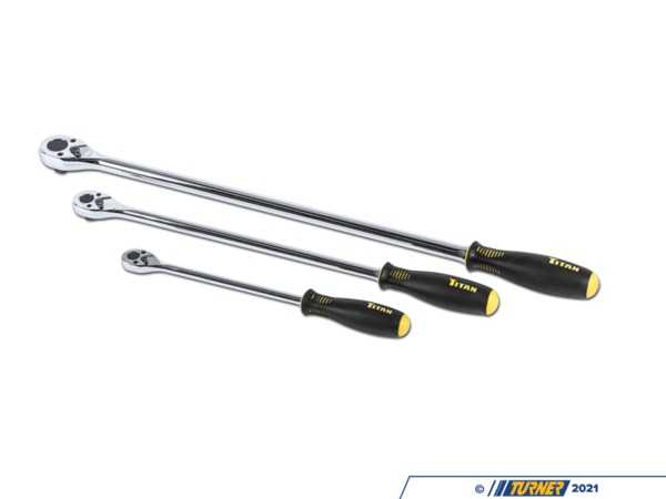 TTN11360 - 3 Piece Low Profile Extra-Long Ratchet Set | Turner Motorsport
