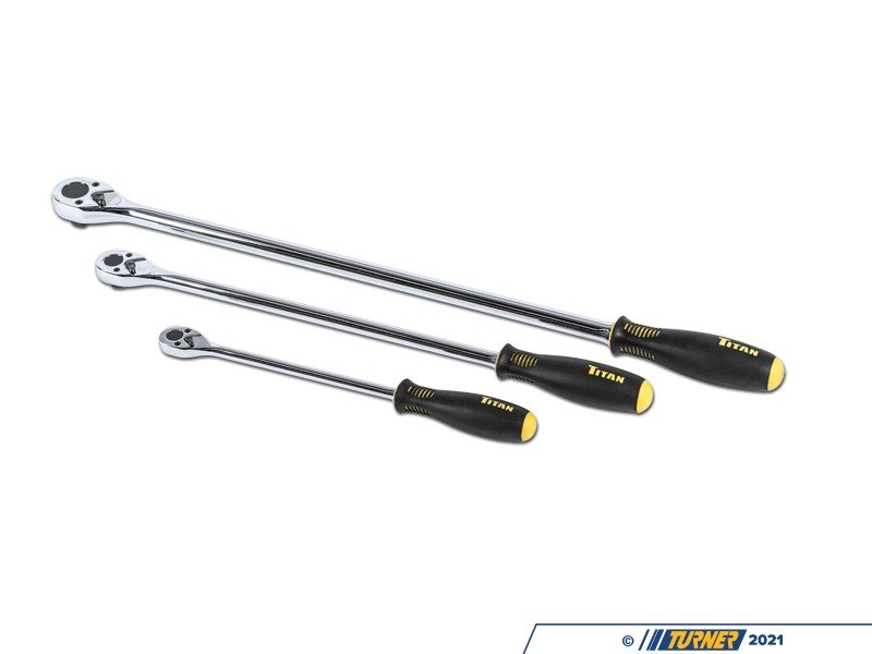 TTN11360 - 3 Piece Low Profile Extra-Long Ratchet Set | Turner Motorsport