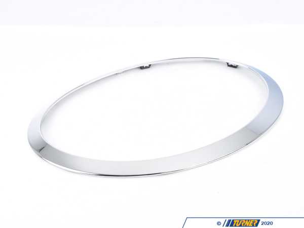 51137300631 - Headlight Trim Ring Chrome - Driver ( Left ) | Turner ...