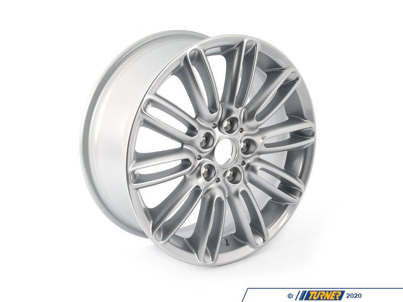 36116856099 - Genuine MINI Light Alloy Rim, Silver 7Jx17 Et:54 ...
