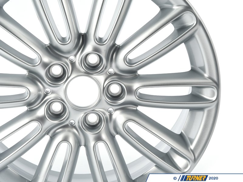 36116856099 - Genuine MINI Light Alloy Rim, Silver 7Jx17 Et:54 ...