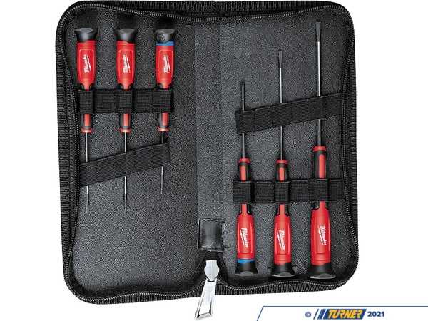48-22-2606 - 6 PC Precision Screwdriver Set With Case | Turner Motorsport