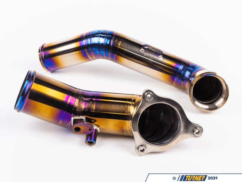 CPB58F3XTI - ApexBuilt Titanium Charge Pipe - Multiple Finishes - BMW ...