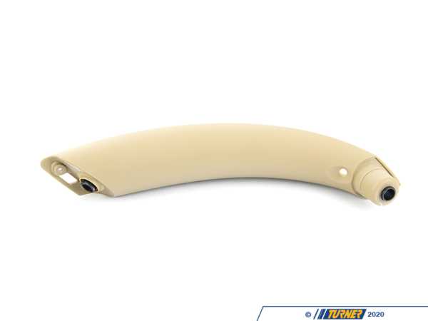 51417135156 - Genuine BMW Door Handle, Inside, Right Beige ...