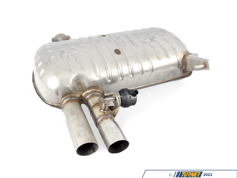 18307566934 - Genuine BMW Rear Muffler With Exhaust Flap - 18307566934 ...