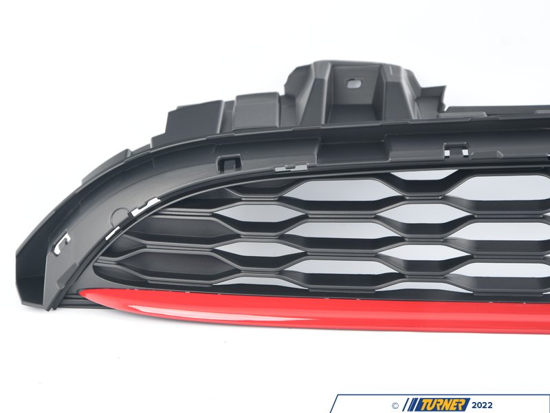 51137393456 - JCW Grille - Chili Red Without JCW Logo | Turner Motorsport
