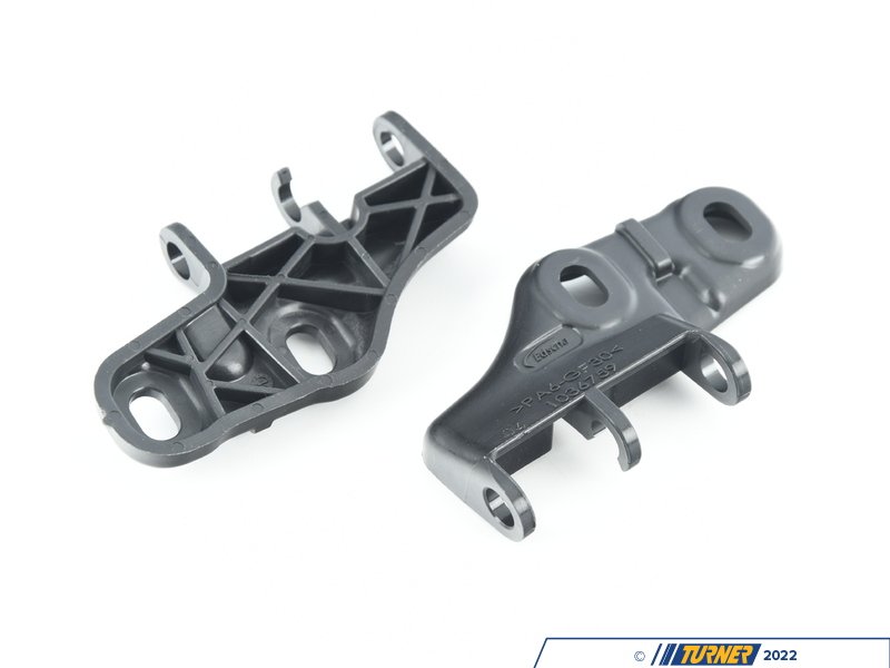 54375A19AA6 - Genuine BMW C-Pillar Trim Bracket Set - BMW E93 3-SEries ...