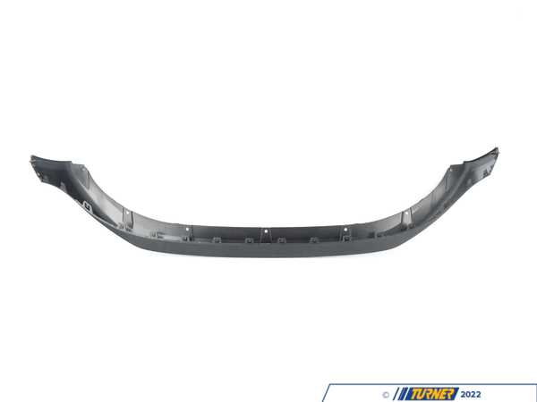 51117301622 - Black Band Spoiler - Front Bumper | Turner Motorsport
