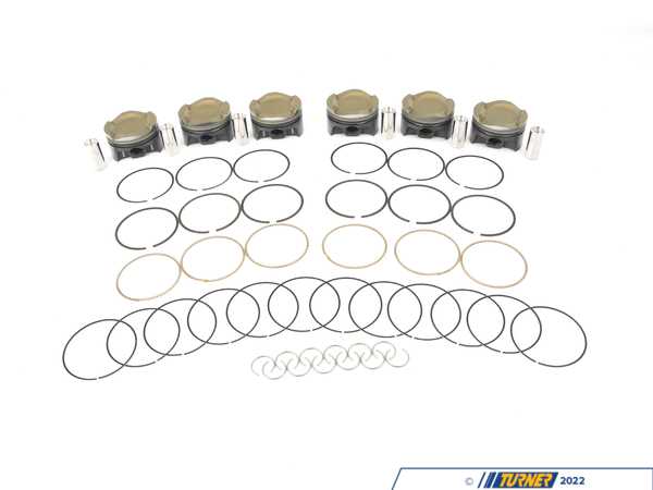 197832209T - MAHLE PowerPak Piston Kit 84mm with Thermal Barrier ...