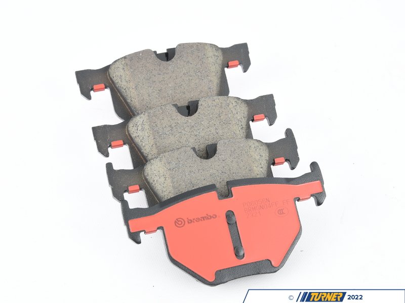 34216868497 - Brembo Premium NAO Ceramic Rear Brake Pad Set | Turner Motorsport