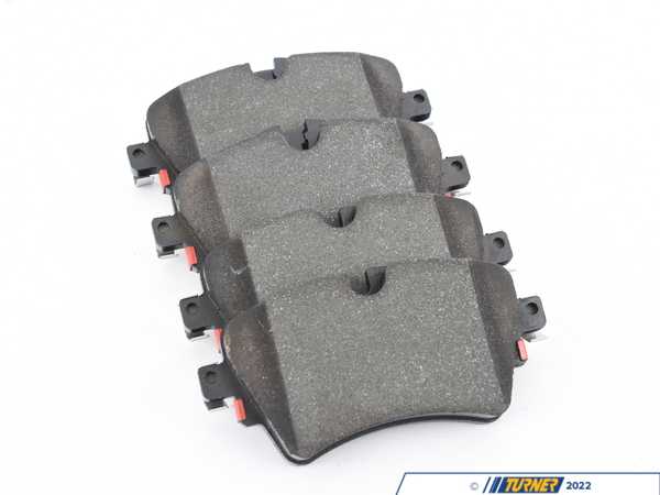 34106863293 - Front Brake Pad Set Premium NAO Ceramic OE Equivalent ...