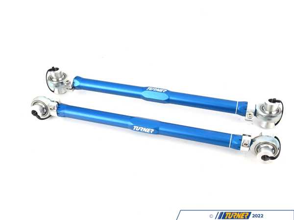 00501TMS012 - Performance Adjustable Rear Toe Links - BMW E82/88 128/ ...