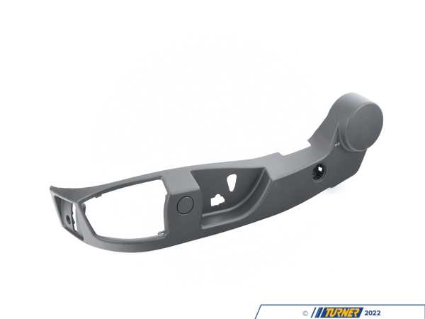 52106989257 - Genuine BMW Covering Outer Left Schwarz - 52106989257,E60 ...